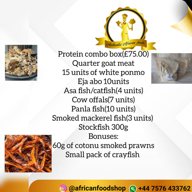 Protein combo box – Authentic Africanfoodshop